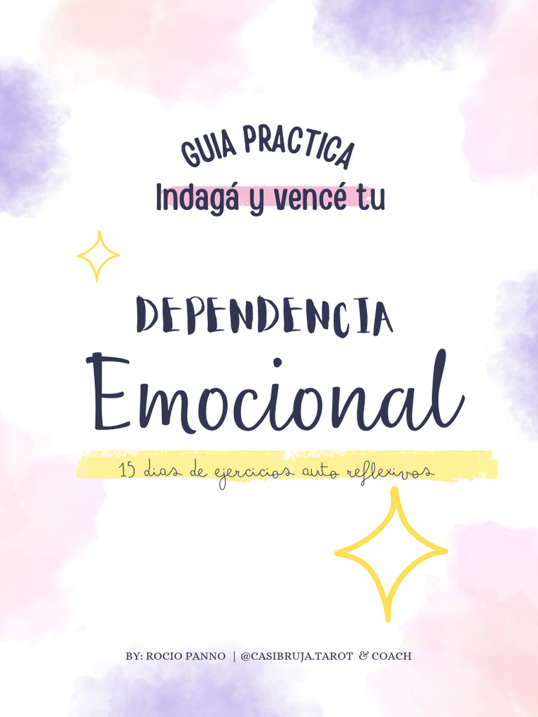 Dependencia Emocional Guia | PDF | Psicología Social | Conceptos psicologicos