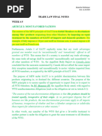 Principles of Wto: 1. Trade Without Discrimination | PDF | Most ...