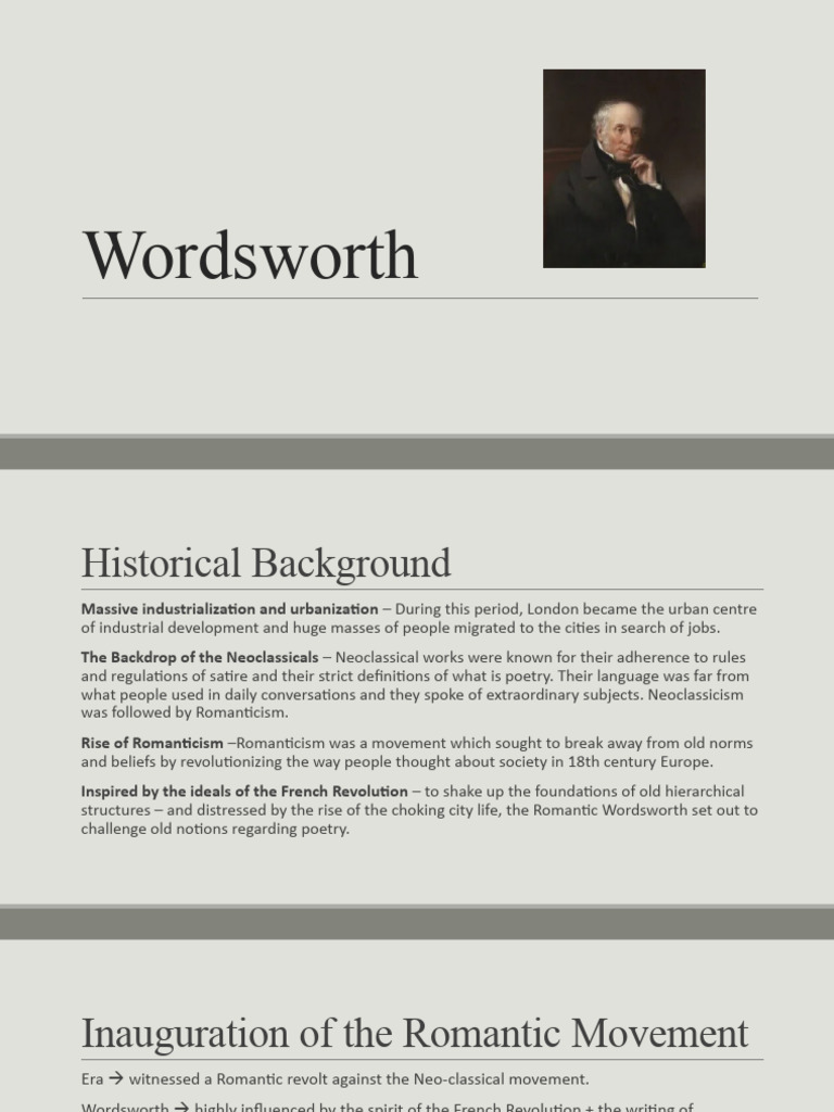 Wordsworth | PDF | Imagination | Experience
