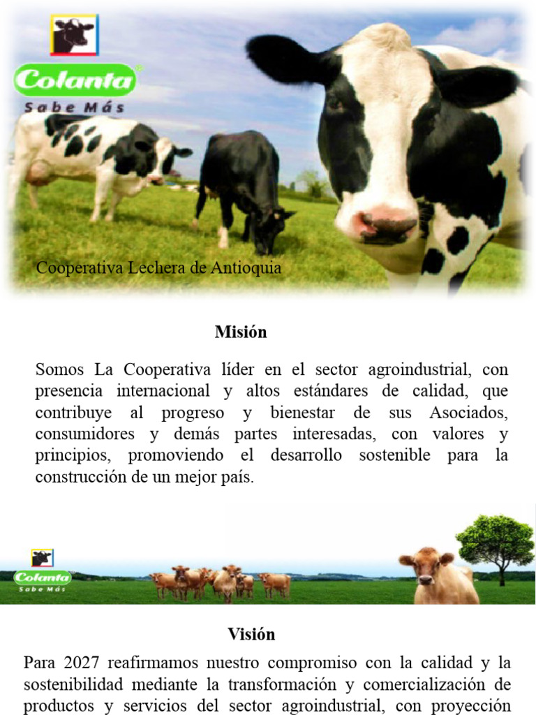 Colanta | PDF | Cooperativa | Colombia