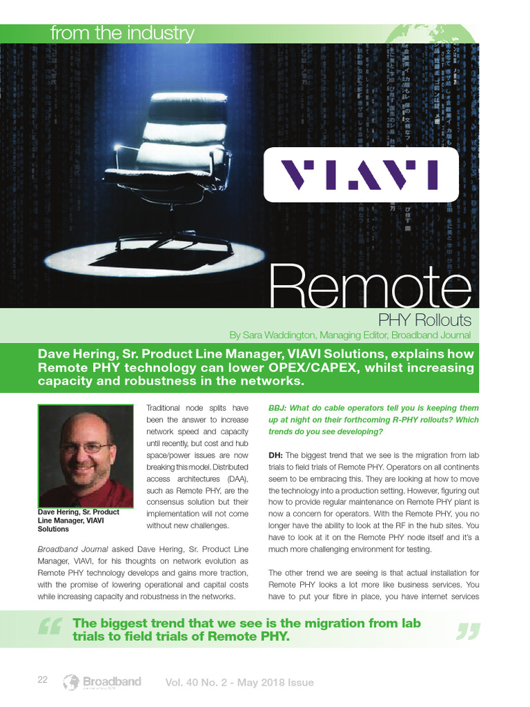 Remote Phy Roll Outs White Papers Books en | Download Free PDF | Interoperability | Information ...