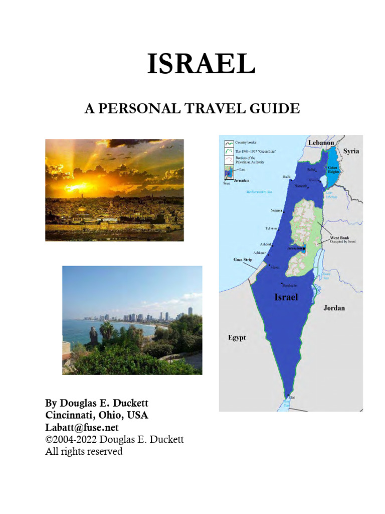 Israel Travel Guide for Americans | PDF | West Bank