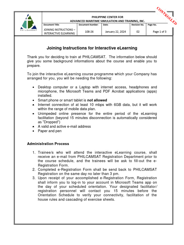 108-26 Joining Instructions - Interactive Elearning - 22 Jan 2024-02 ...