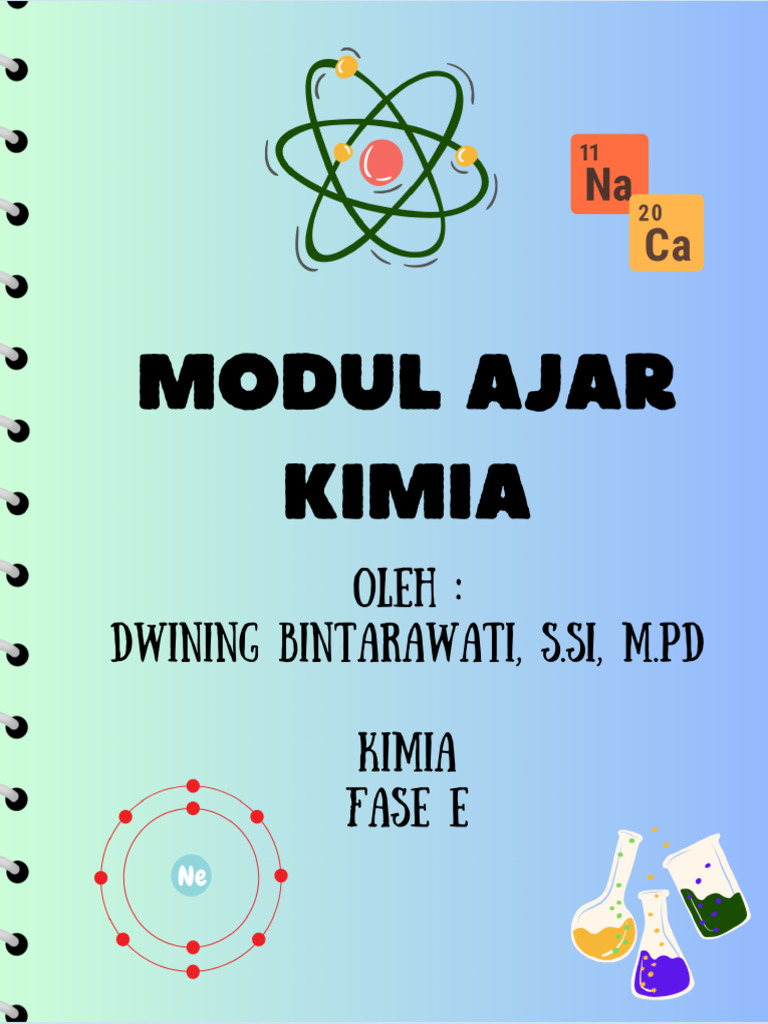Modul Ajar Kimia - Mengenal Konfigurasi Elektron, Sistem Periodik Unsur Serta Sifat - Fase E ...
