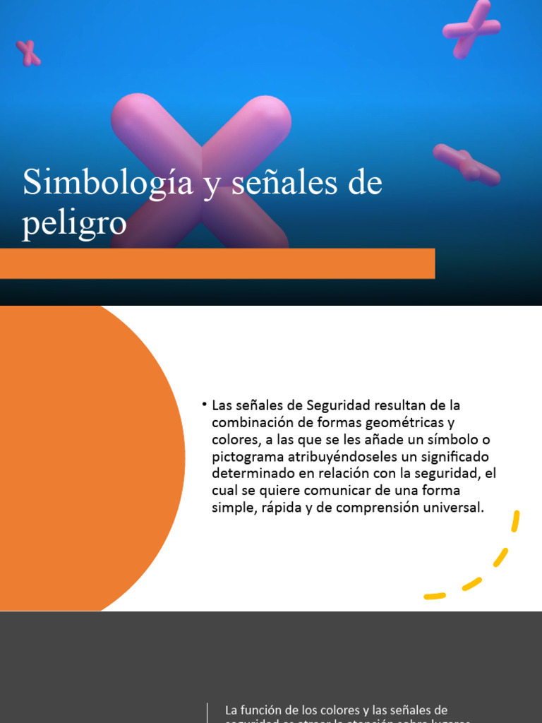Simbología y Señales de Peligro | PDF