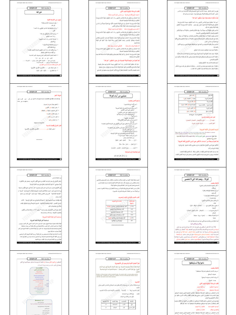 Plus Two Arabic | PDF