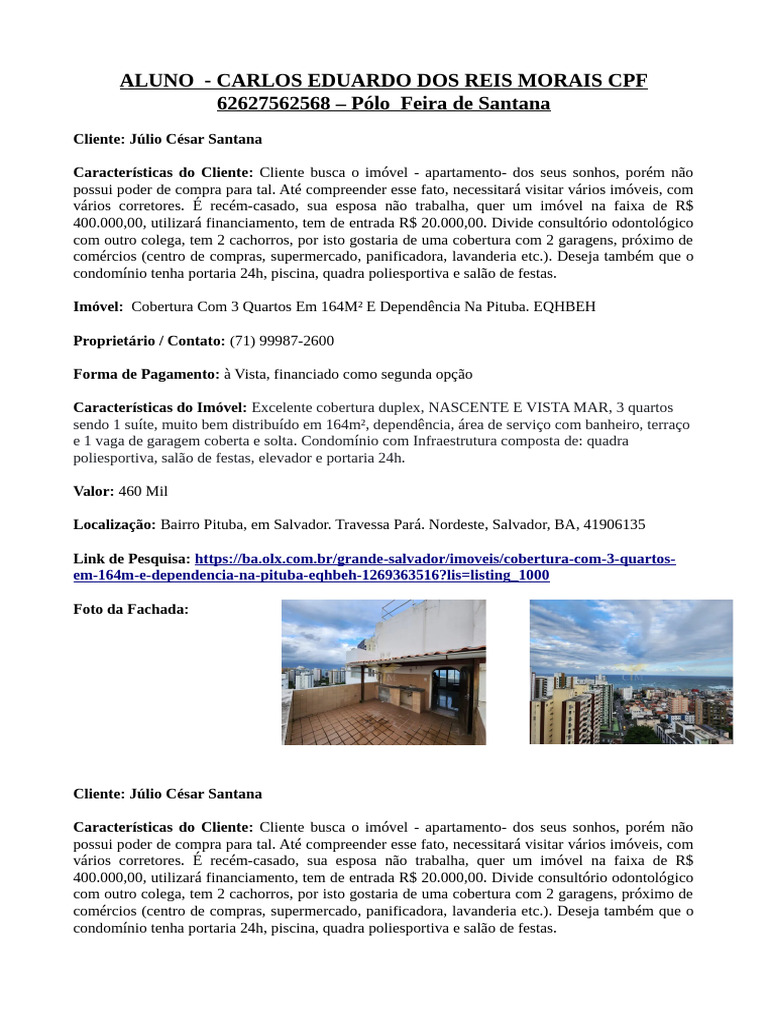 Atividade 1 - UC2 | PDF