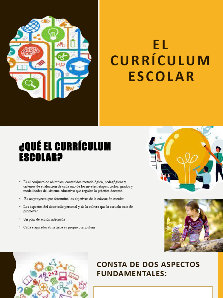 5.-El Currículum Escolar | PDF | Plan de estudios | Evaluación
