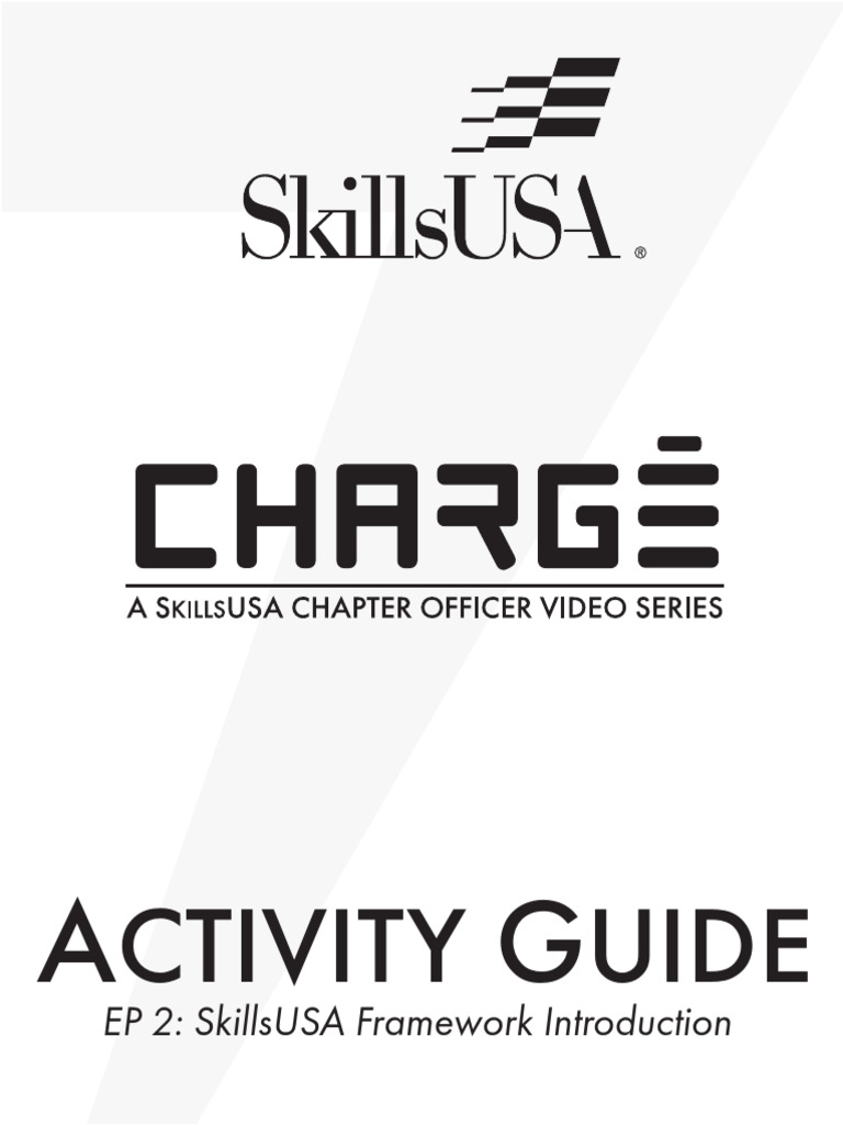 SkillsUSA Framework Activity Guide | PDF | Motivation | Motivational