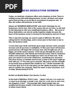 Child Dedication Ceremony Program | PDF | Jesus | God The Father