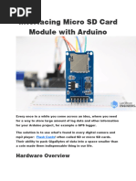 Datasheet MicroSD Module | PDF