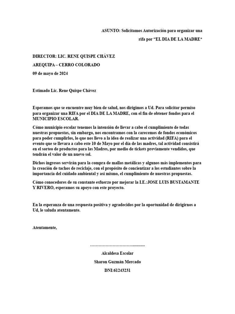 Solicitud Minsa | PDF