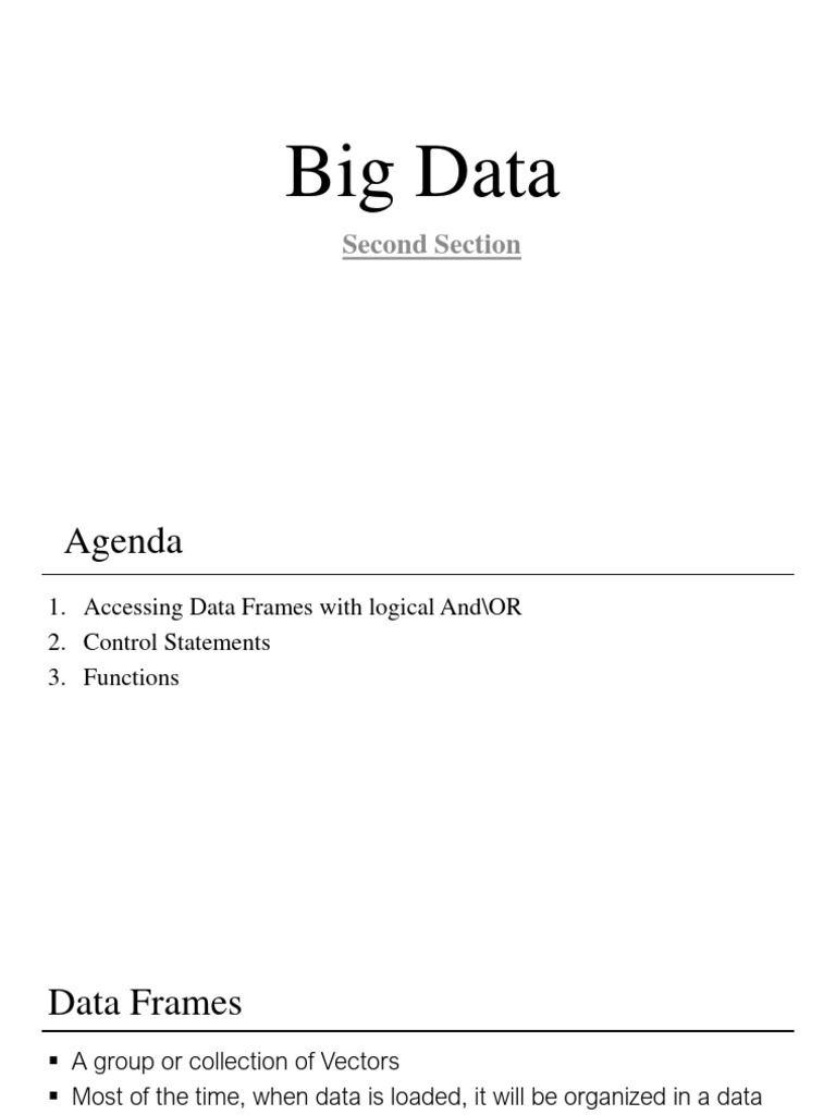 Big Data - Lab 2 | PDF | Control Flow | Function (Mathematics)