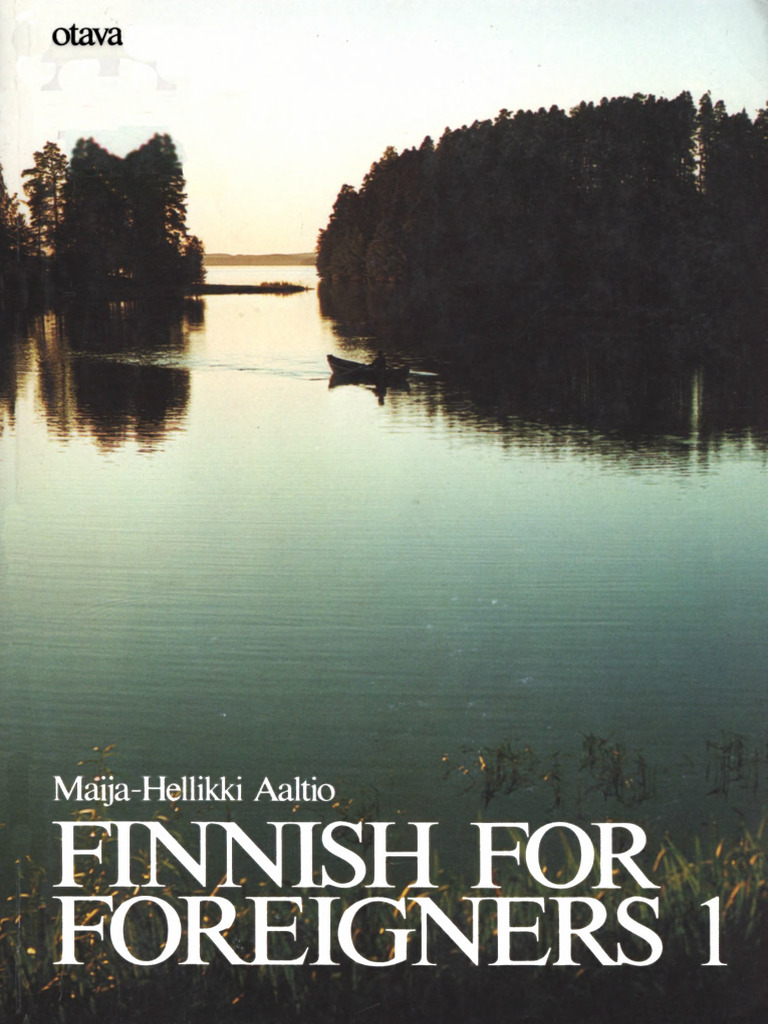 Finnish For Foreigners 1 | PDF | Verb | Plural