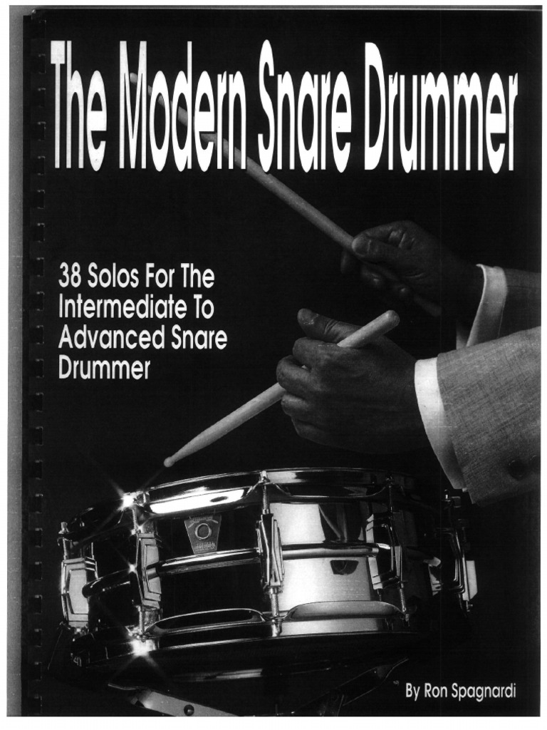 Tambor - Ron Spagnardi, El Tambor Moderno | PDF