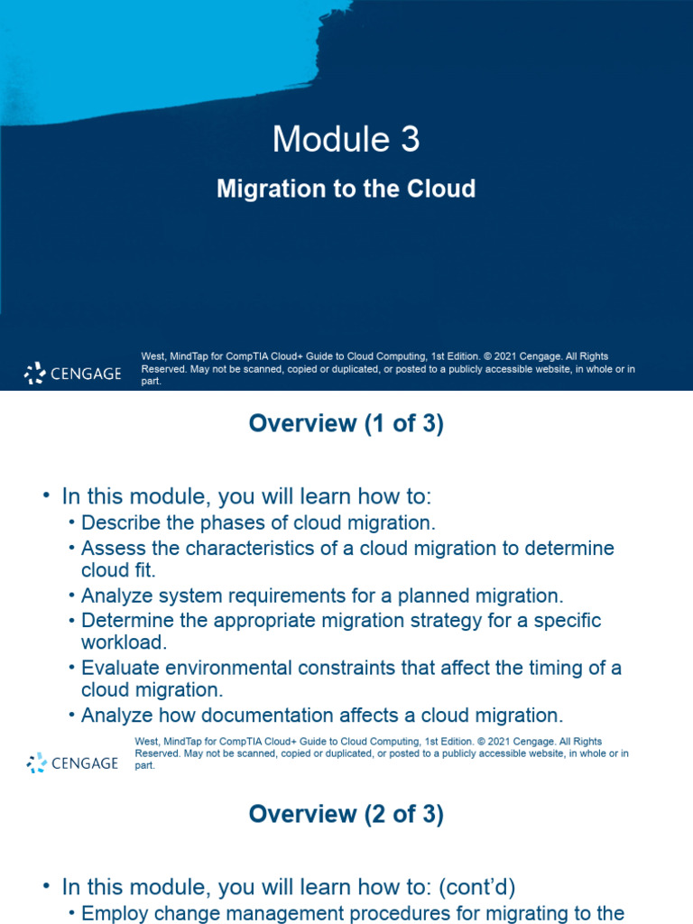 Cloud+ Mod03 - FINAL | Download Free PDF | Command Line Interface | Cloud Computing
