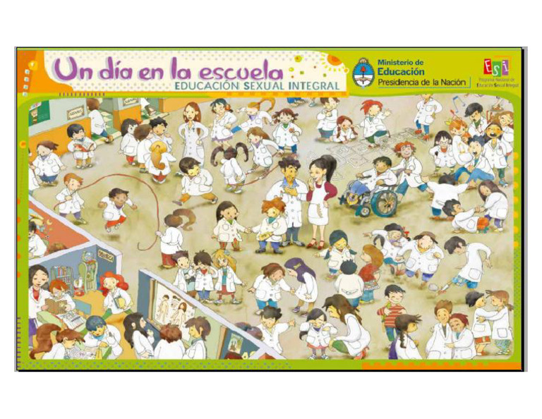 Lamina - Esi - Un Dia en La Escuela | PDF