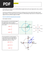 Understanding the CAST Rule in Trigonometry | PDF | Trigonometric ...