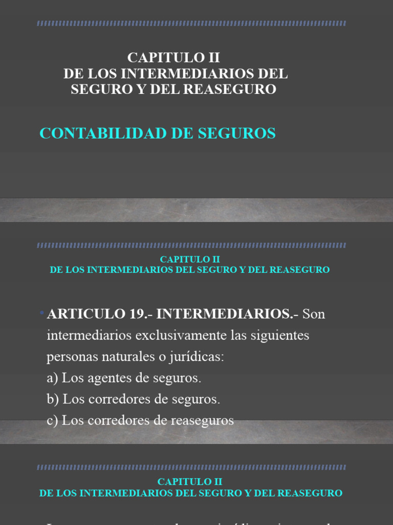 Grupon.-2-Ley de Seguros 10 de Mayo | PDF | Seguro | Reaseguro