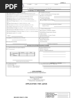 Form 6 Updated 2023 | PDF | Social Programs | Leave Of Absence
