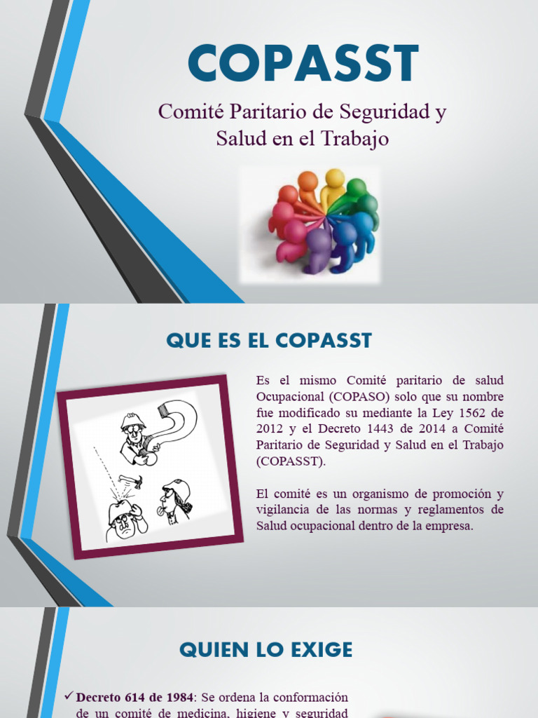 Funciones y Estructura del COPASST | PDF | Negocios