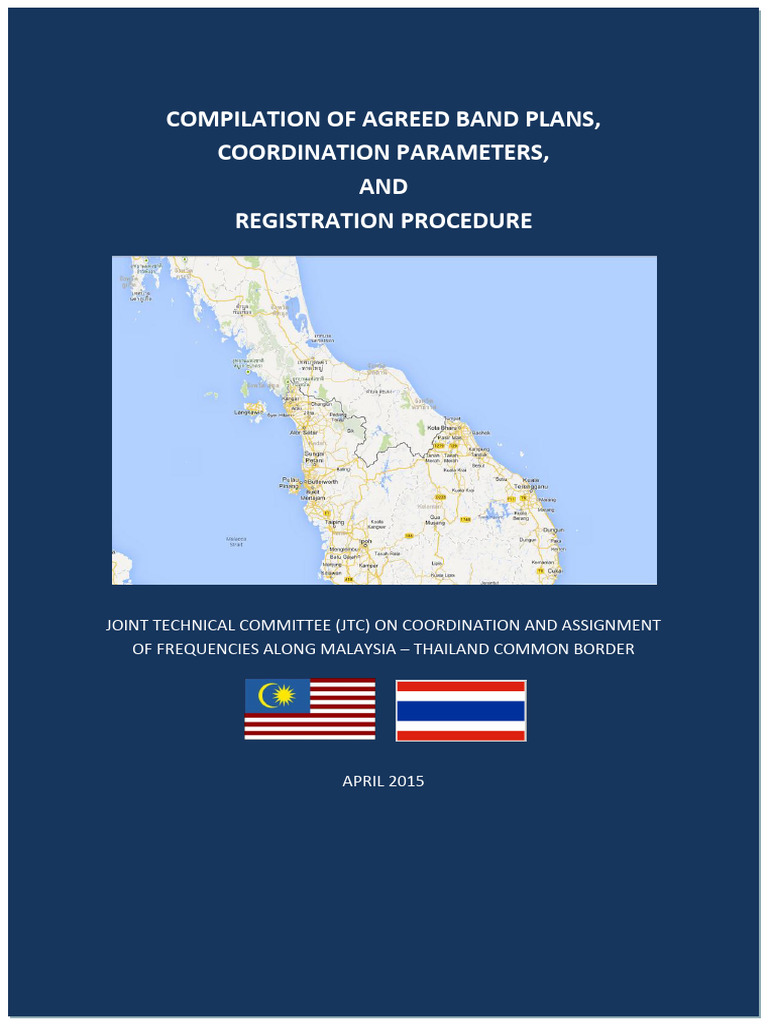 25 - JTC Agreement Compilation (Apr 2015) Final | PDF | Radio Spectrum ...
