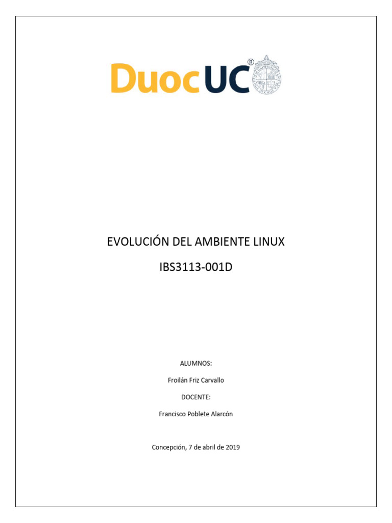EVOLUCION DEL AMBIENTE LINUX | PDF | Distribución de Linux | Sistema ...