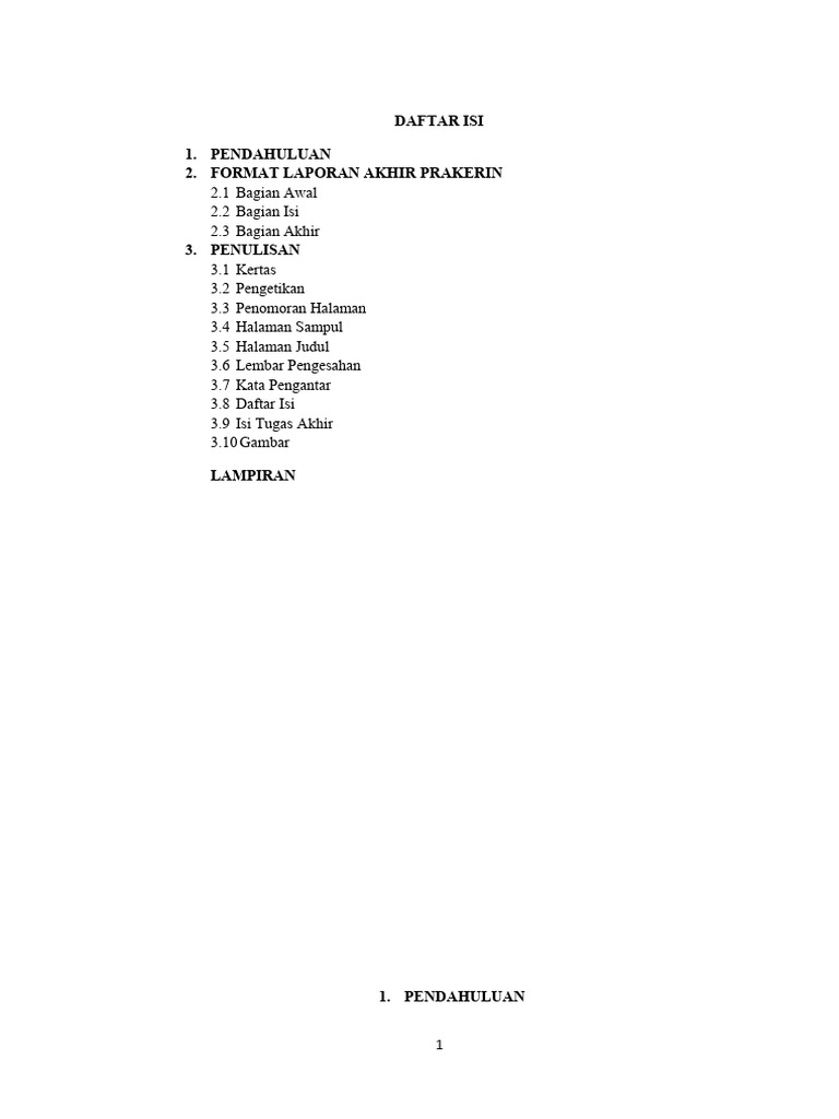 Buku Panduan Laporan Prakerin | PDF