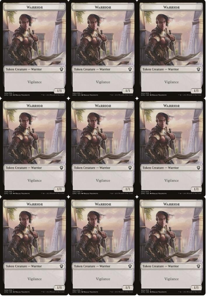 1-1 Warrior | PDF
