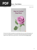 Calla Lily | PDF | Crochet | Weaving