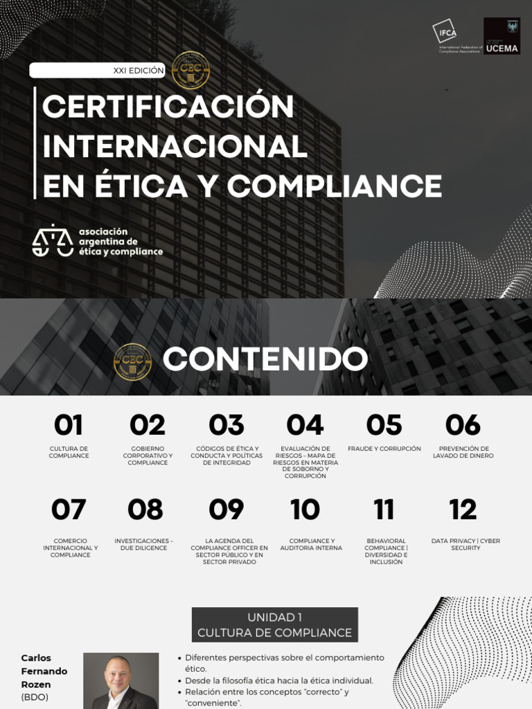 Programa 2024 Cec | PDF | Cumplimiento normativo | Business