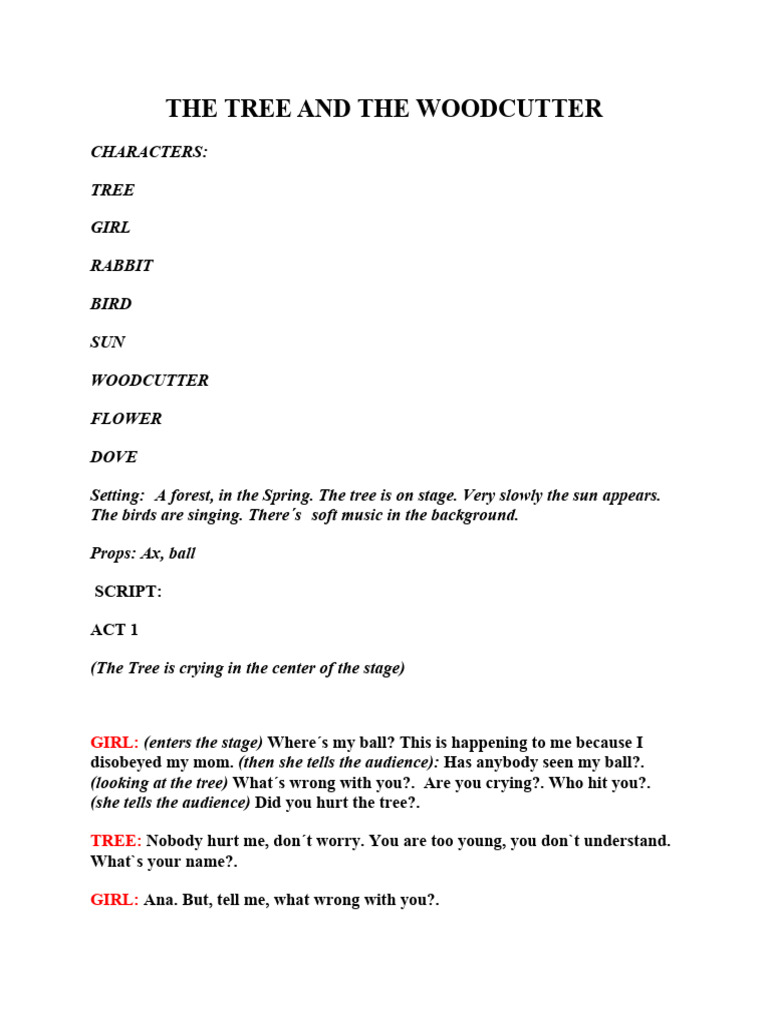 Drama Script | PDF