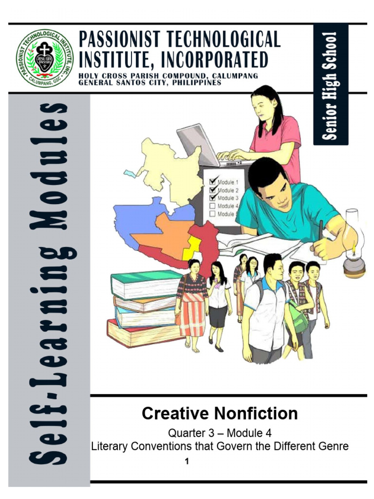 Creative Nonfiction Q3 Module 4 - Lesson 4 | PDF | Non Fiction ...