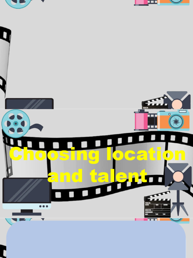 Choosing Location and Talent 063849 | PDF | Filmmaking | Copyright