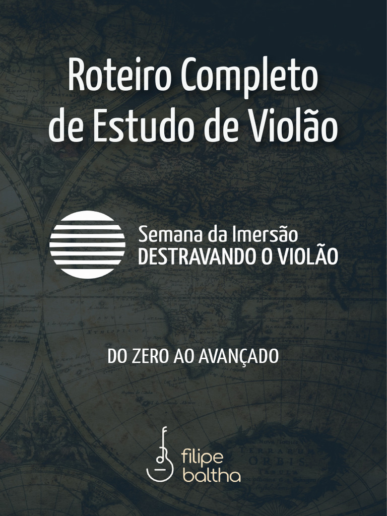Roteiro de Estudo | PDF | Harmonia | Violão clássico