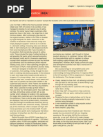 IKEA Operations Strategy Case | PDF | Supply Chain | Retail