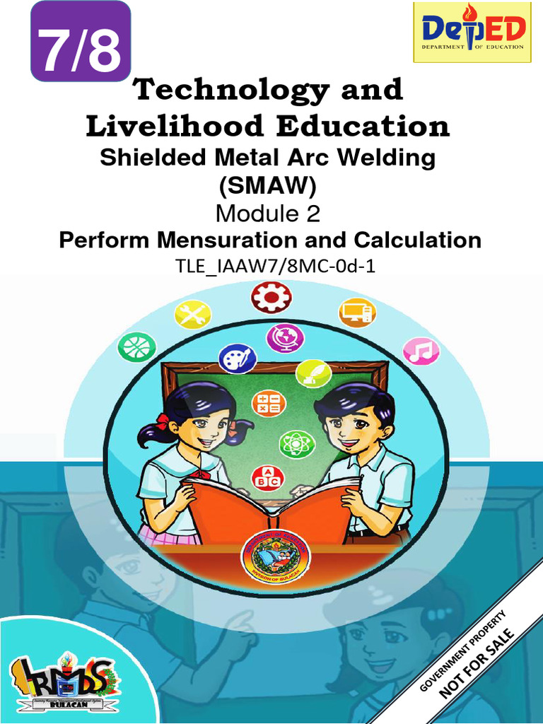 SMAW 7 - 8 Q4 Module 2 | PDF | Career & Growth