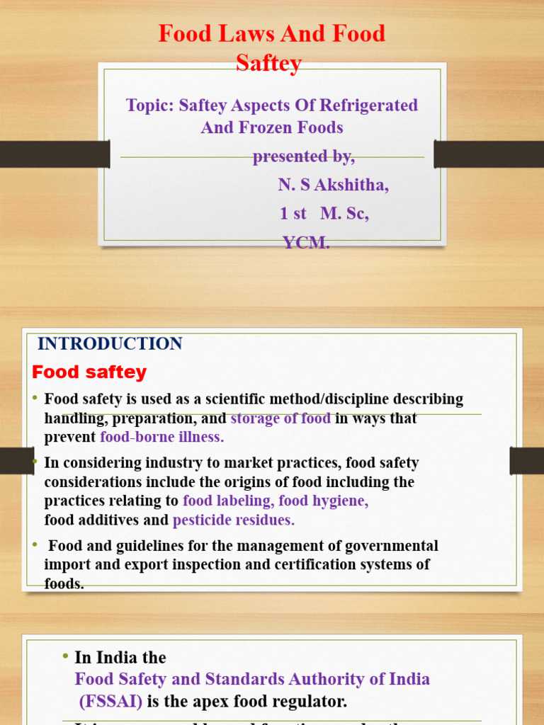 Frozen & Refrigerated Food Safety | PDF | Food Safety | Refrigeration