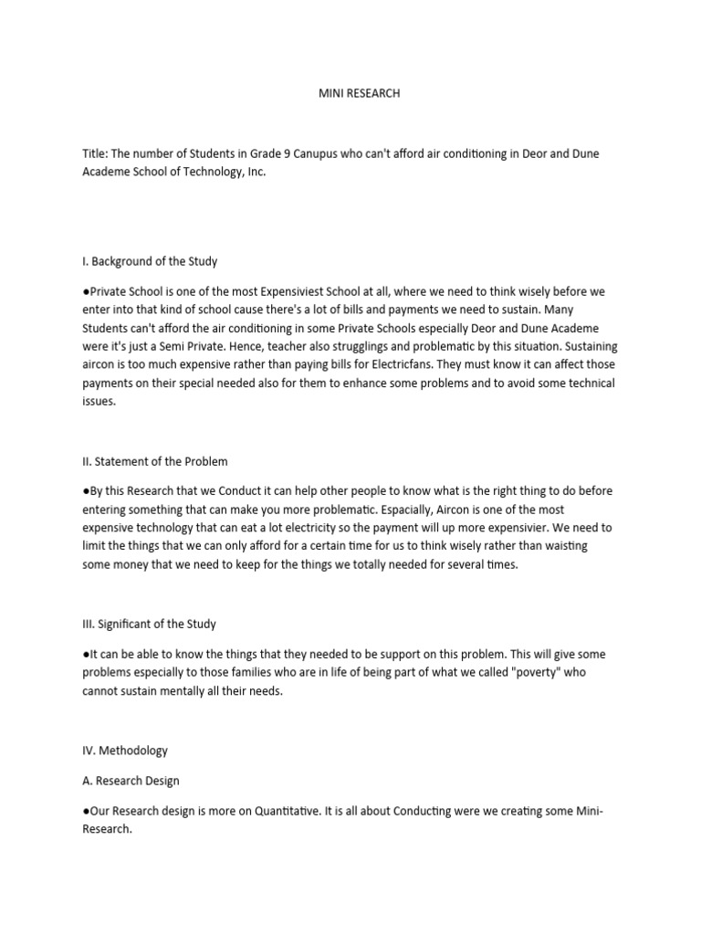 MINI RESEARCH WPS Office 1 | PDF