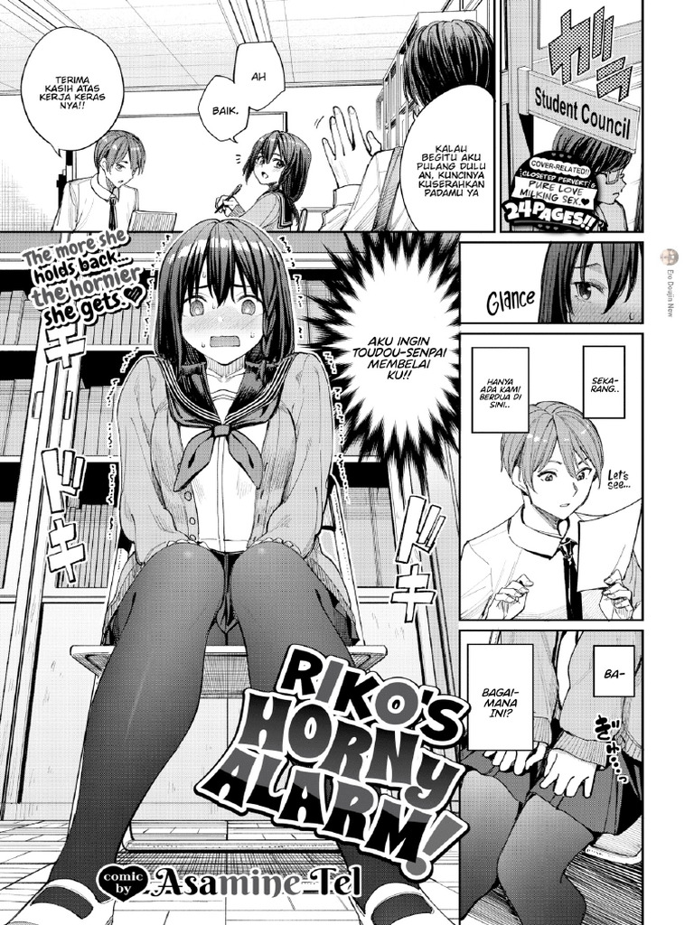 (Ero Doujin) - Riko's Horny Alarm! by Asamine Tel | PDF