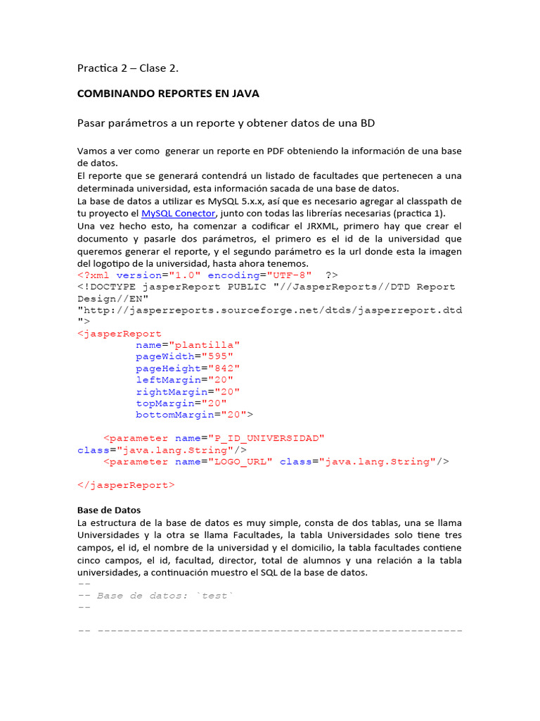 Practica 2 - Clase2 | PDF | Software | SQL