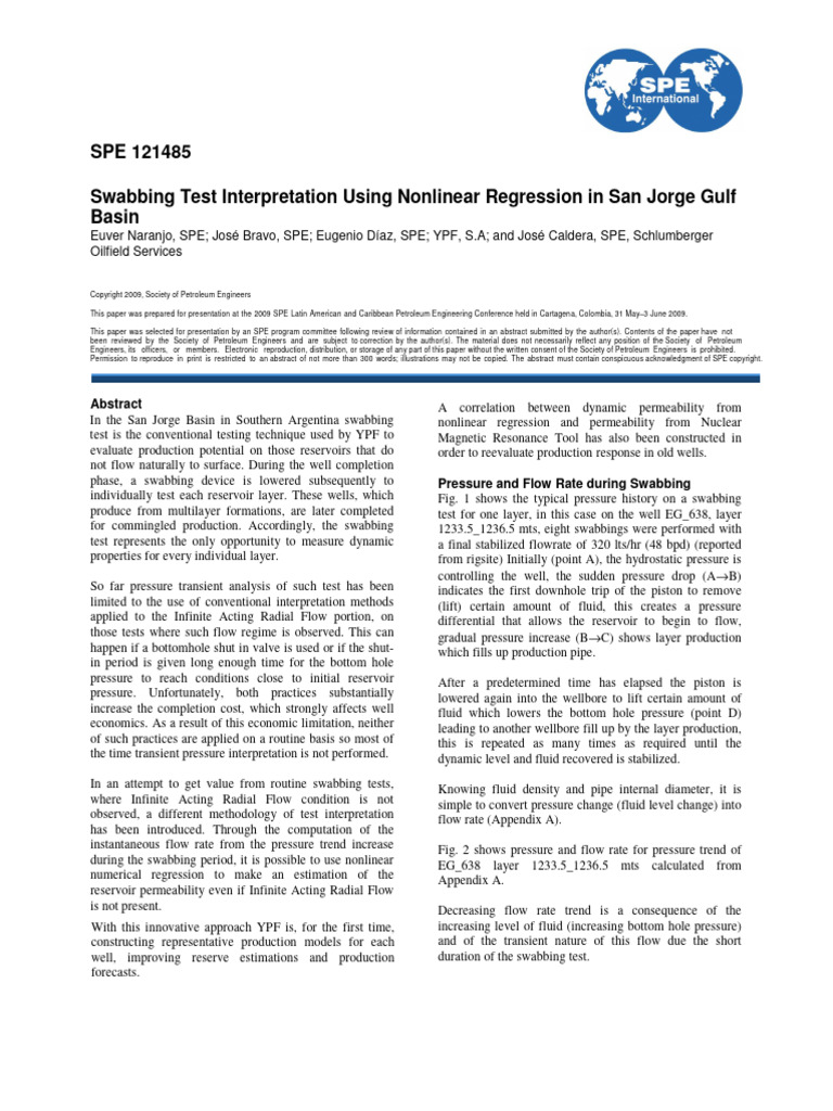 Swabbing Test Interpretation | PDF | Mathematical Optimization ...