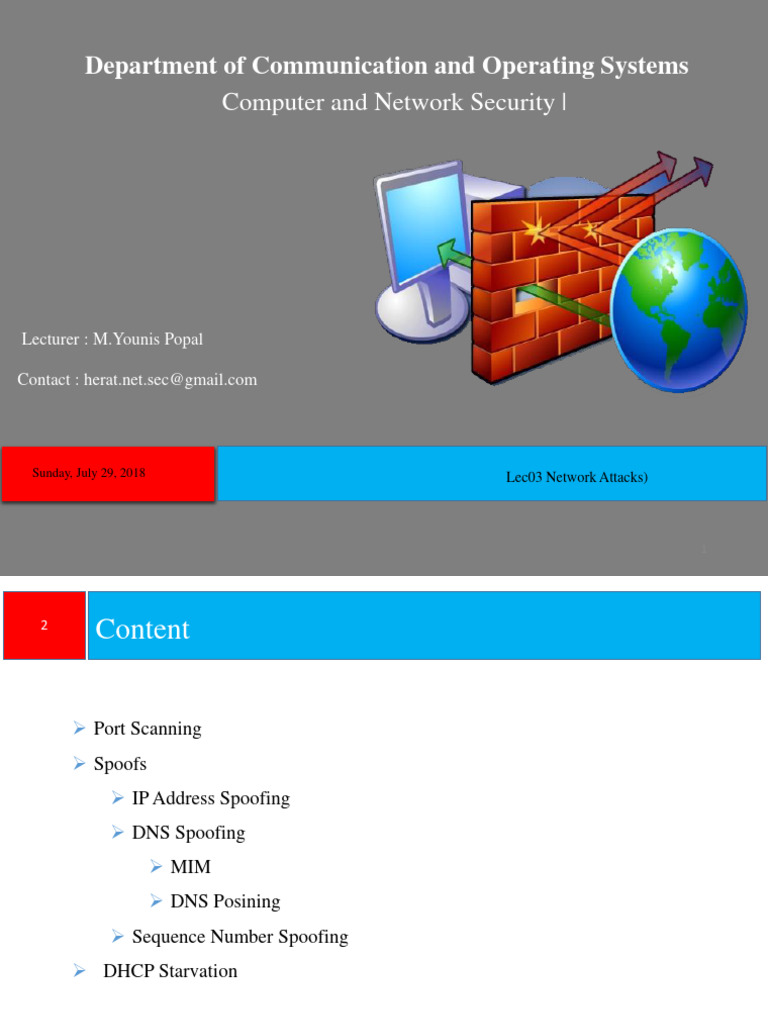 Lec 03 | PDF | Domain Name System | Port (Computer Networking)