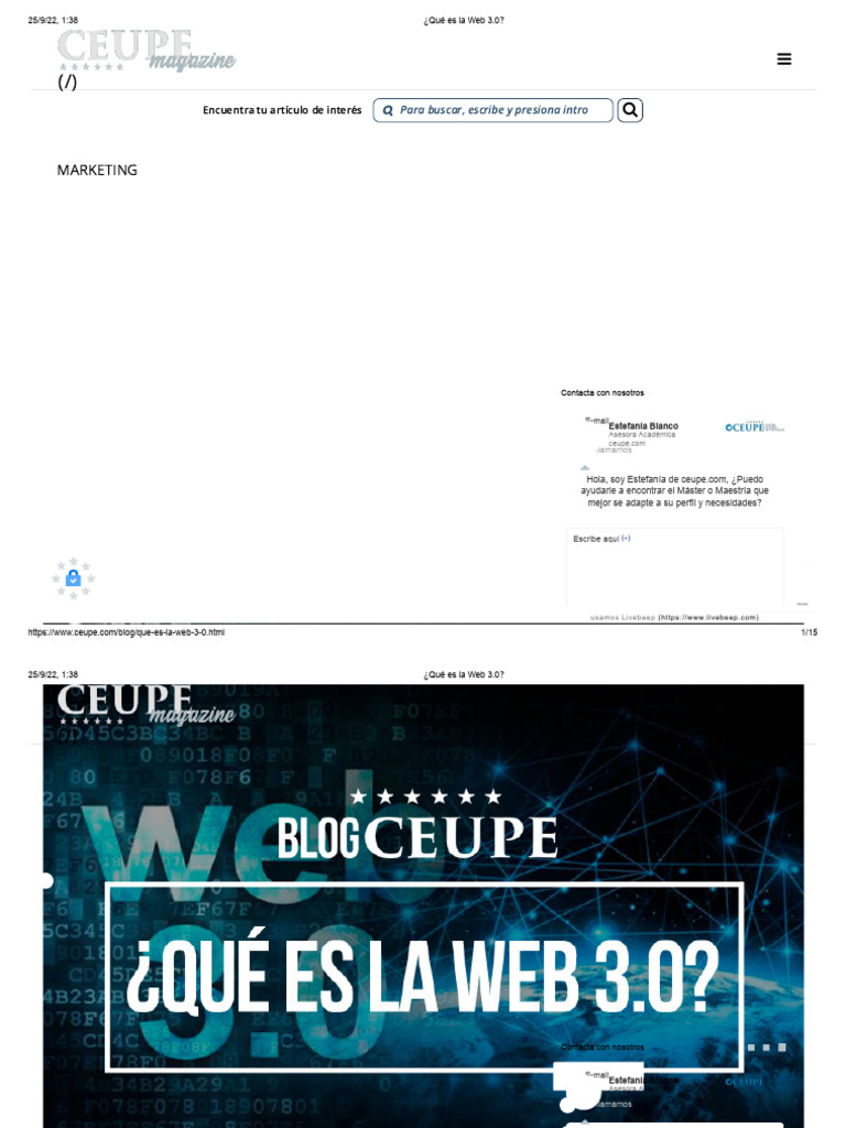 Web 3.0 | PDF | Web semántica | Red mundial