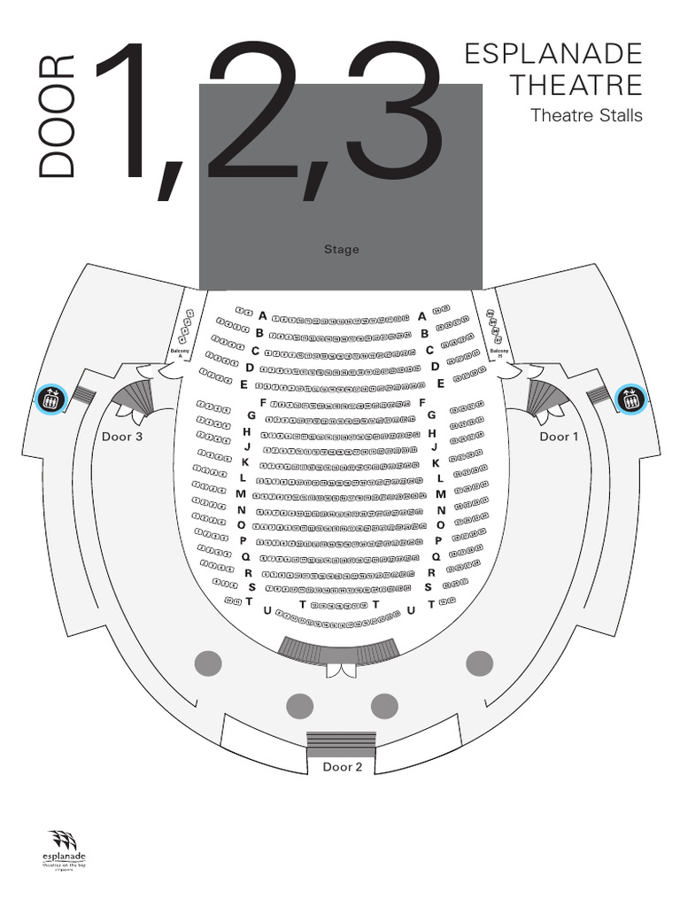 Esplanade Theatre Seating Plan | PDF