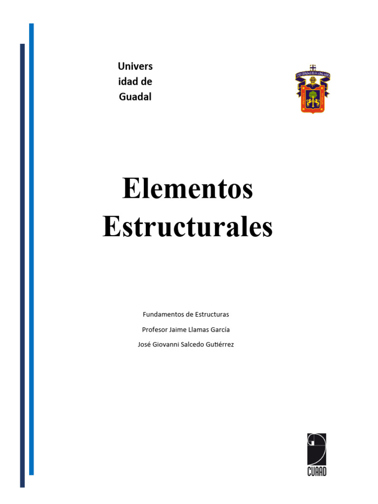 Elementos Estructurales | PDF | Fundación (Ingeniería) | Ingeniero civil