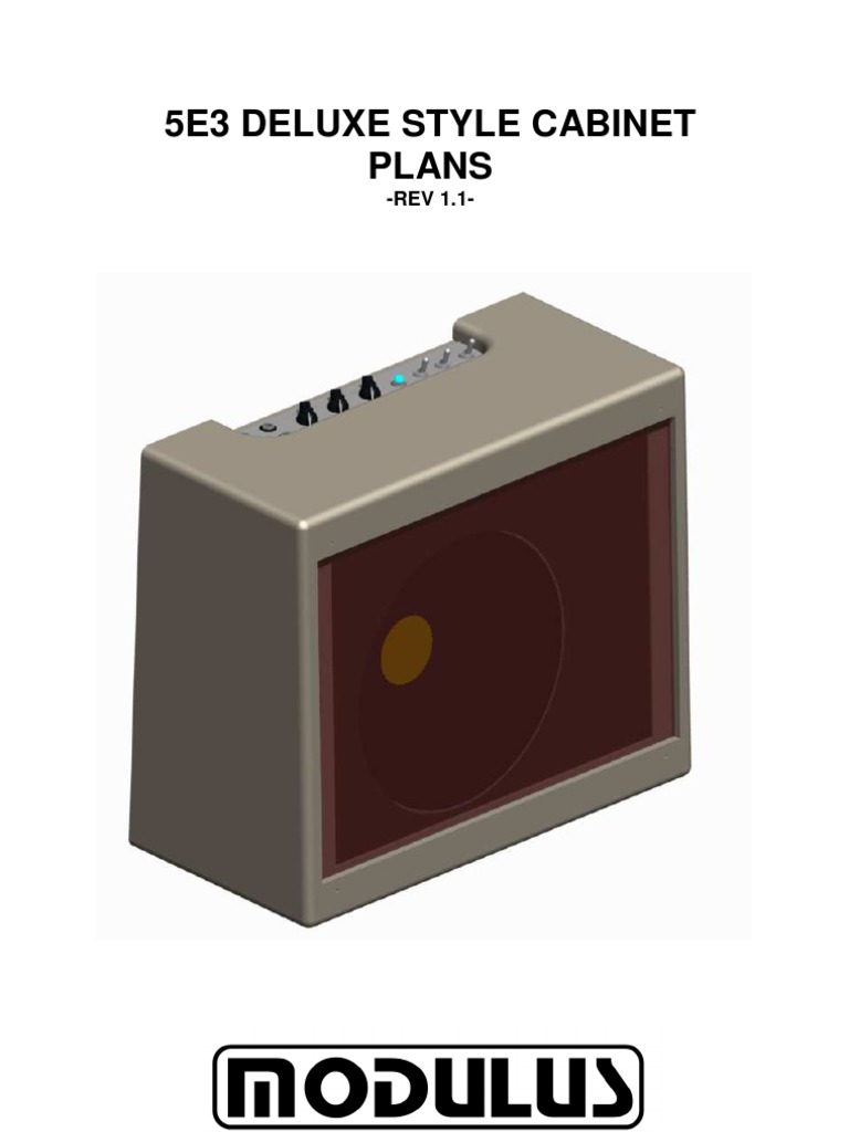 Fender 5E3 Deluxe Cabinet | PDF