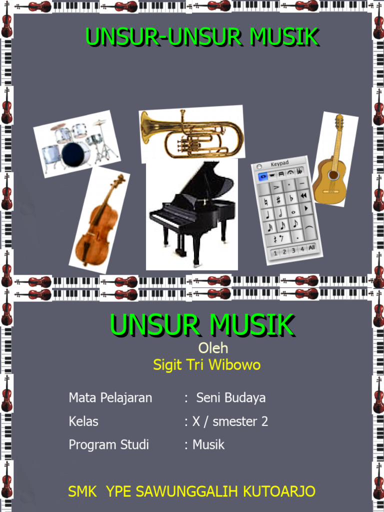 Power Point Teori Unsur Musik | PDF