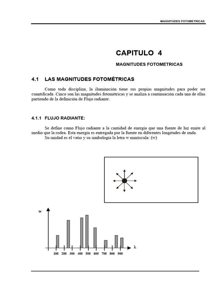 04d Magnitudes Fotométricas | PDF | Magnitud aparente | Ligero