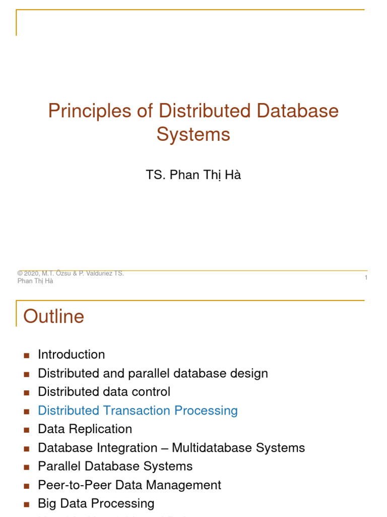 5-Transaction Processing Nhom2 | PDF | Database Transaction | Synchronization